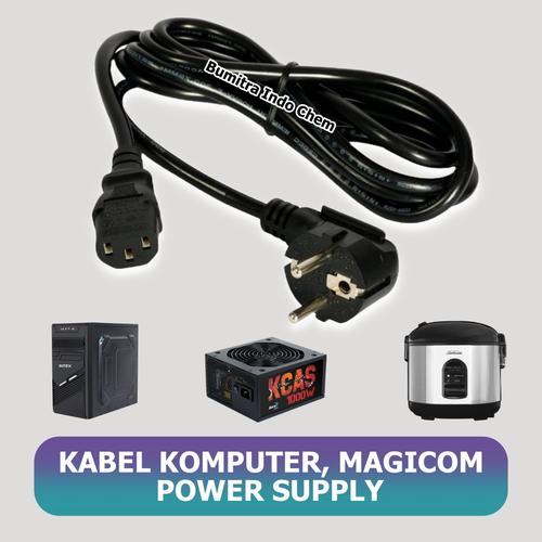 Jual Kabel Power CPU Pc Adaptor Laptop Monitor Magicom Printer Power ...