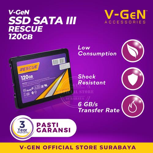 Jual SSD V-GeN Rescue 120GB 240GB 480GB 960GB SATA 3 Solid State Drive ...