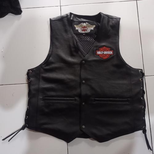Jual Rompi kulit harley davidson,rompi skull,rompi terbaru - S - Kab ...