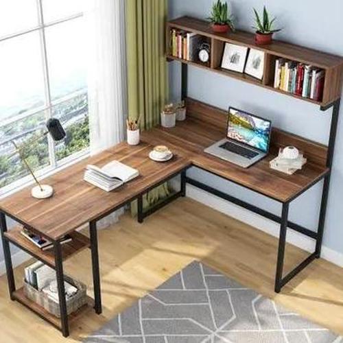 Jual MEJA KERJA LAPTOP BELAJAR KOMPUTER KANTOR MODEL LETTER L JJKJ654CV ...