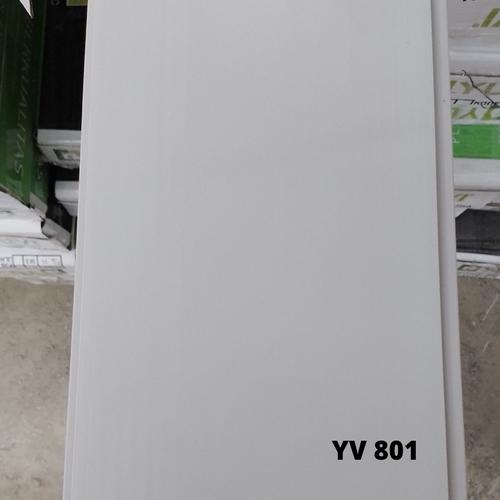 Jual Plafon PVC 8 mm lebar 20 cm / Plafon PVC Putih Glossy - YV 801 ...