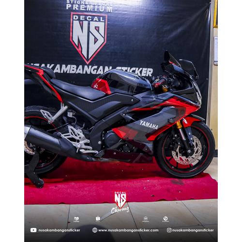 Jual Stiker Yamaha R15 V3 Merah Hitam - Graftac, Glossy Kilap - Kab ...