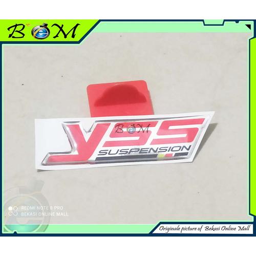 Jual stiker emblem logo timbul resin shockbreaker yss - Kota Bekasi - ANTI GORES MURAH | Tokopedia