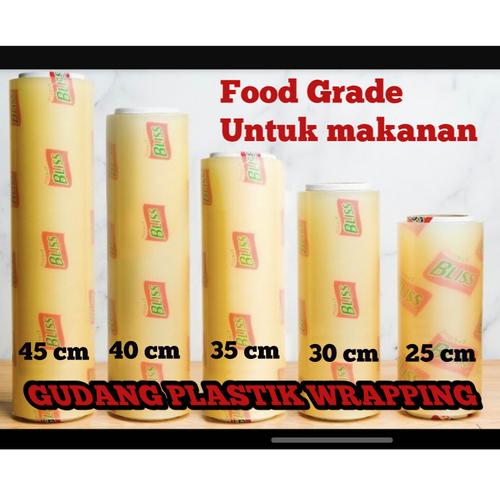 Jual PLASTIK WRAPPING MAKANAN PLASTIC WRAP FOOD GRADE CLING WRAP KLIN ...