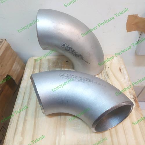 Jual Elbow Las Sch40 / Knee Las Stainless SS304 4" inch / DN 100 - Jakarta Barat - Sumber ...