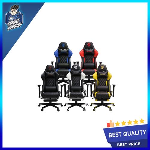 Jual REXUS GAMING CHAIR RGC-100 MAX FOOTREST (BLACK/BLUE/RED/WHITE ...