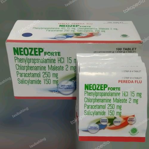 Jual neozep forte 1box isi 25 strip - 1box - Kab. Bogor - laubahing ...