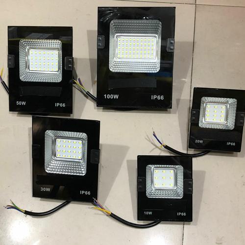 Jual Lampu jalan led 10w 20w 30w 50w 100w sorot tembak garden taman outdoor - Putih, 10 WATT ...