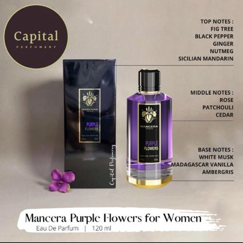 Jual Parfum Original Purple Flowers For Women Edp 120 ml - Kota ...