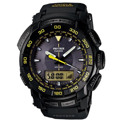 Jual Casio Protrek PRG-550-1A9DR Grey Dial Solar Analog Digital Men's ...