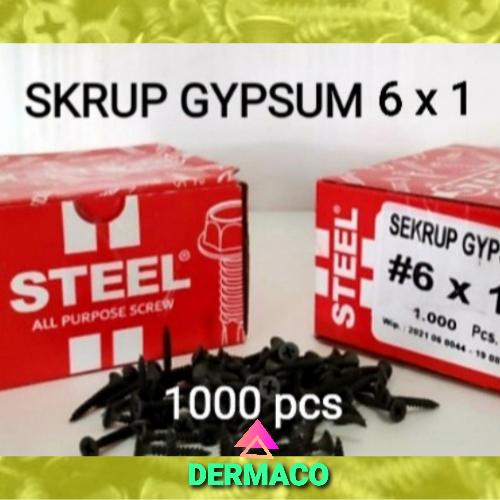 Jual SKRUP GYPSUM 6 x 1 / SEKRUP SUNRAY / SKRUP HOLO / SEKRUP GIPSUM ...
