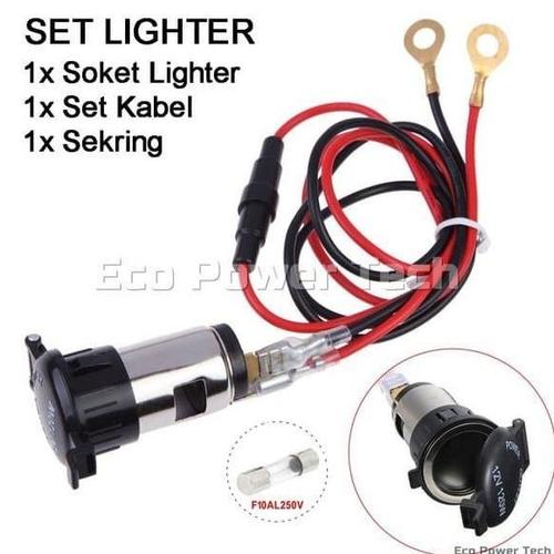 Jual BARU!!! Soket Colokan Listrik 12V Socket Lighter Charger Mobil ...