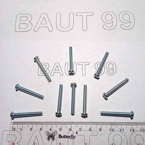 Jual 10 Pcs Baut Jp M4 x 30 / Sekrup / Skrup Jp M4 x 30 Galvanis - Kab. Klaten - baut 99 | Tokopedia