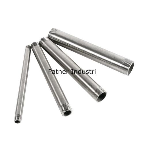 Jual Pipe thread 200mm stainless steel / pipa nepel drat luar 1/2 inch ...