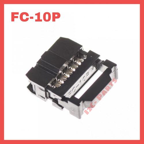 Jual FC-10P Socket FC3-10P Soket ISP 10 Pin Konektor IDC 2x5 10P Female ...