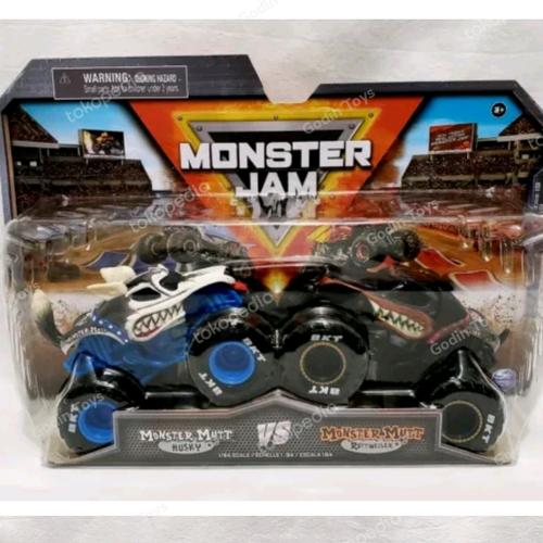 Jual Monster Jam Mutt Husky vs Rottweiler Spin master - Kota Tangerang ...