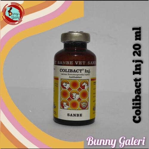 Jual COLIBACT INJ 20 ml, untuk mengatasi infeksi pernafasan dan ...