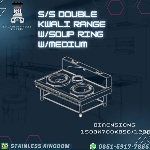 Jual S/S Double Kwali Range with Soup Ring ( Non Blower / High Pressure ...