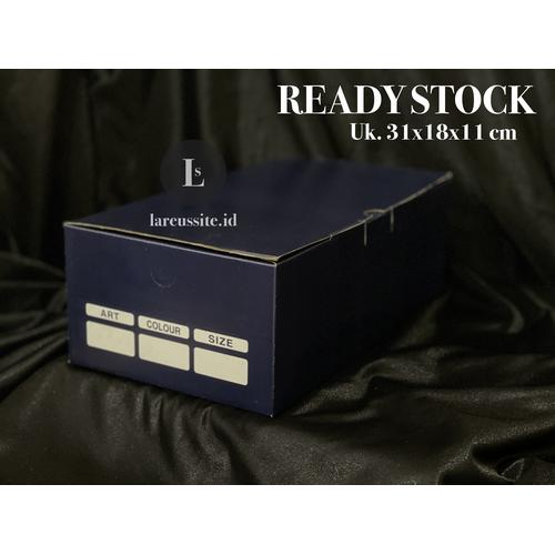 Jual Dus sepatu Polos Box sepatu besar Kardus sendal sf18 - Kab ...
