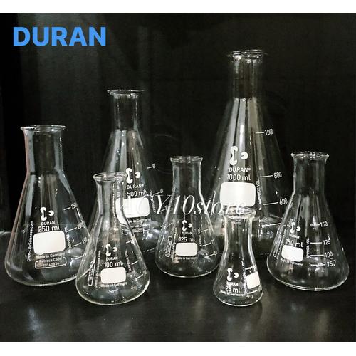Jual DURAN Erlenmeyer Flask Narrow Neck 800ml, 1000ml, 2000ml - 800 ml - Jakarta Timur ...