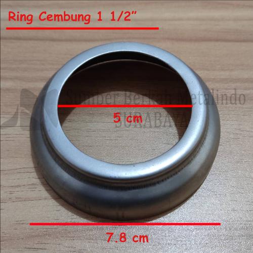 Jual Ring Cembung / Ring Pipa Ukuran 1 1/2" - Ornamen Pagar, Tangga dll ...
