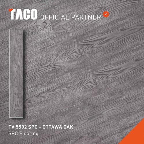 Jual SPC Taco Tebal 5mm Motif Kayu / Karpet Lantai SPC Taco klik Semen ...