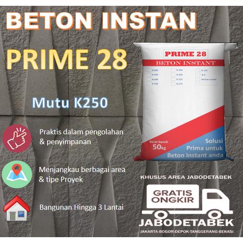 Jual Beton Instan PRIME 28 K250 [20 zak] - Jakarta Timur - RH Jaya Beton | Tokopedia