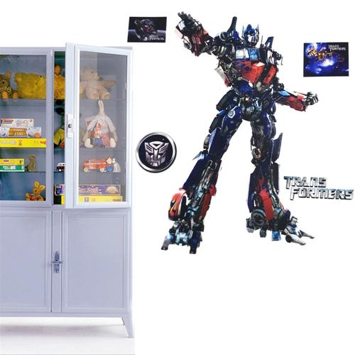 Jual Wallsticker Transformer Optimus Prime - Wall Sticker Dinding Robot ...