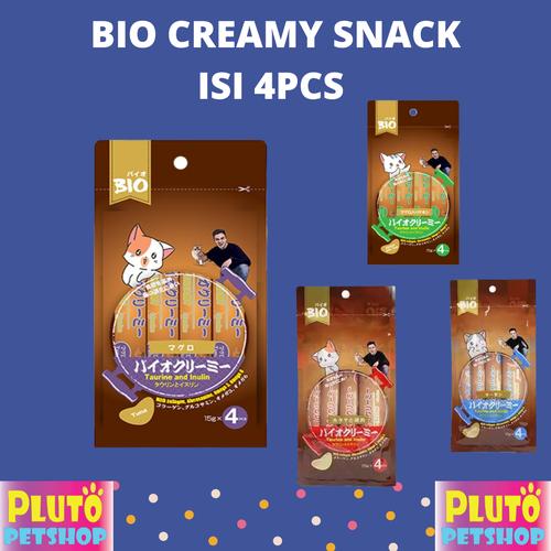 Jual Bio Creamy Snack Kucing isi 4pcs - Kota Palembang - GALERY AWAN ...