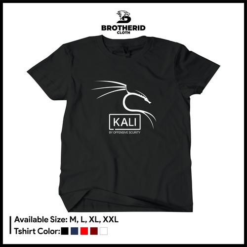 Jual Kaos Kali Linux Baju Distro IT Programmer Web Geek Combed 30s ...
