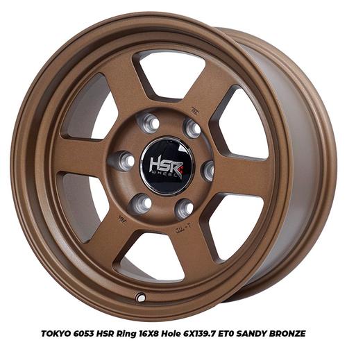 Jual velg TOKYO JDM STYLE ring 16x8 mobil ford everest, ranger, hardtop ...
