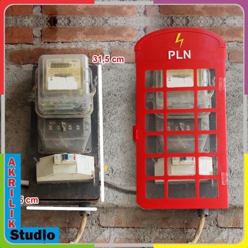 Jual BOX METERAN LISTRIK Pascabayar, Model British Telephone Booth ...