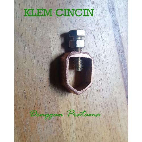 Jual Klem Cincin 5/8 Konektor Stick Rod Grounding dan Kabel BC - Kota ...