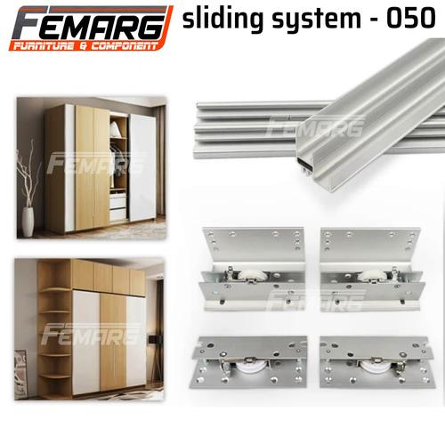 Jual 2 Pintu Rierra Sliding 050, Buka slowmotion,tutup slowmotion,Rell ...