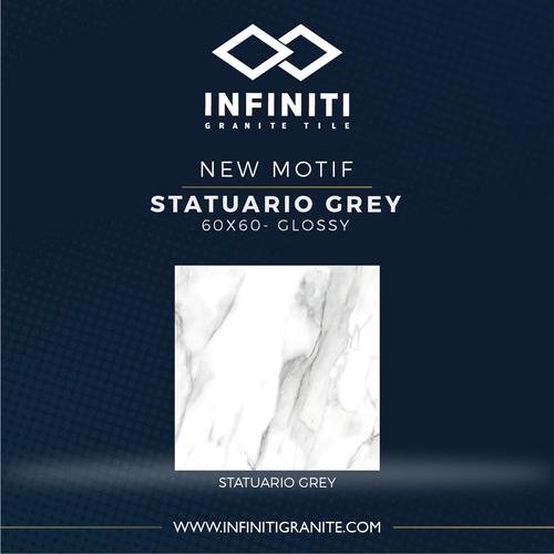 Jual GRANITE LANTAI 60X60 STATUARIO GREY / INFINITE / KW1 - Kab. Bogor ...