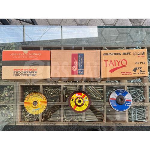 Jual BATU GERINDA POLES 4 INCH / SELEP TEBAL / GURINDA BESI 100 X 6 X ...