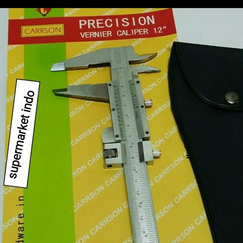 Jual Sikmat manual 12" CARRSON - Sekmat Jangka Sorong Vernier Caliper ...
