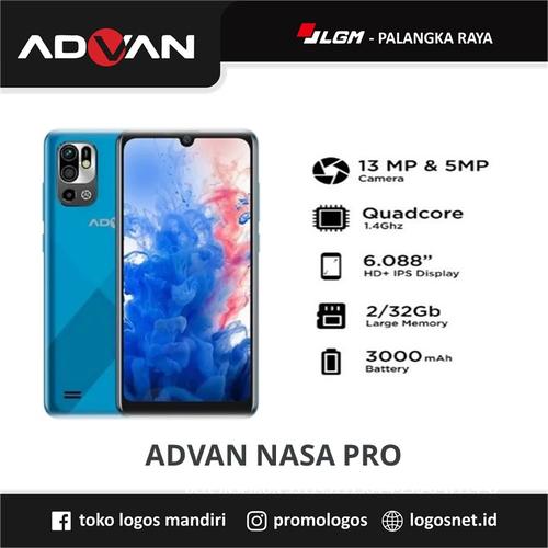 Jual HP ADVAN NASA PRO 2/32 GB - BLUE - Kota Palangkaraya - Logos ...