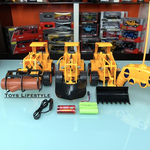 Jual Mainan Mobil Truk Konstruksi Bulldozer RC Remote Control ...