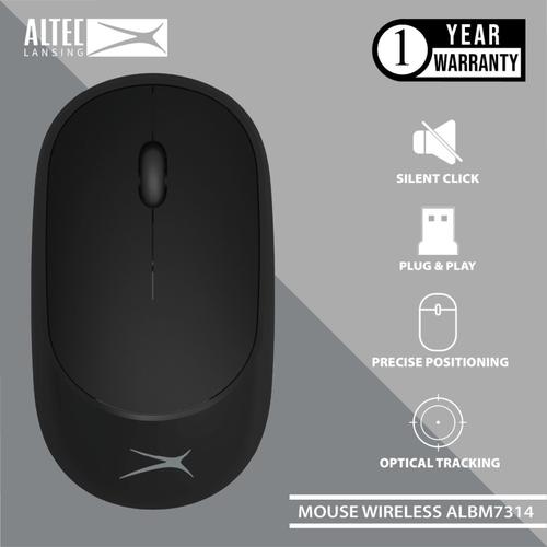 Promo Mouse Wireless Altec Lansing ALBM-7314 Silent |Altec ALBM7314 ...