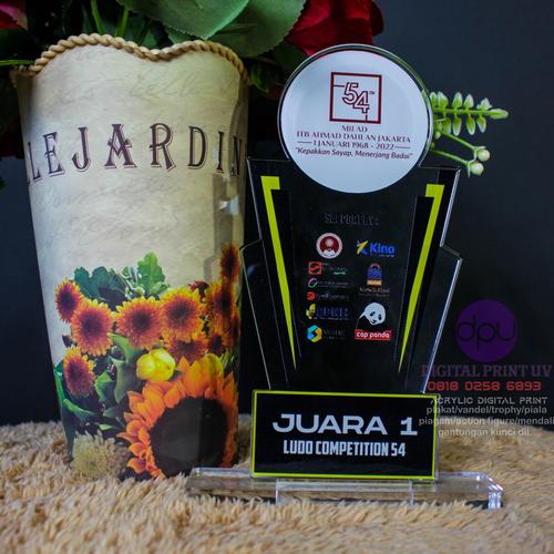 Jual PLAKAT MENDALI TROPHY VANDEL PIALA PIAGAM 20X10 CM A5MM PAKET BOX ...