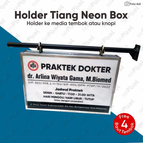 Jual Holder Tiang Tembok Neon Box - Kab. Boyolali - sePixel | Tokopedia