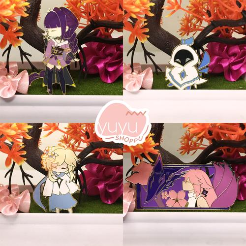 Jual Enamel Pin Genshin Impact - Ganci Genshin Impact - Aether, Pin ...