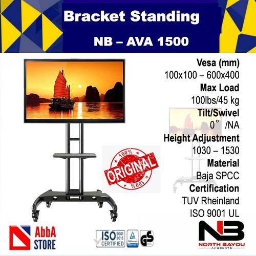 Jual Standing Bracket TV North Bayou NB AVA 1500-60 1P 32-70" TV ...