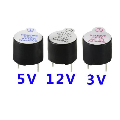 Jual Active Buzzer 3V/5V/12V Magnetic Long Continous Beep - 5V - Kab ...