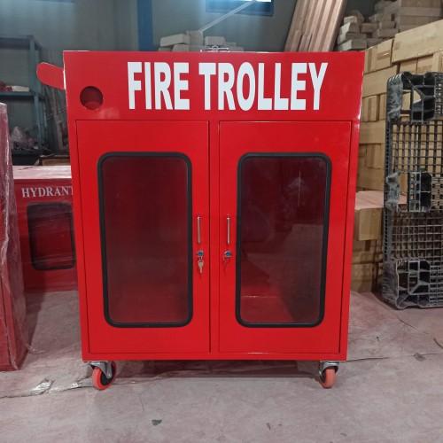 Jual Trolley APAR / Lemari Apar / Trolley Fire Extinguisher / Fire ...