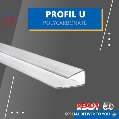 Jual PROFIL LIST U POLYCARBONATE TWINLITE SOLARLITE SOLITE - Kota ...