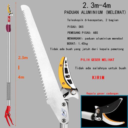 Jual 4m Gunting pemetik buah tinggi pemetik buah, gunting pangkas - 1.8-3 - Kab. Tangerang ...
