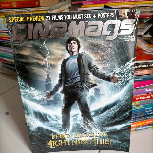 Jual MAJALAH CINEMAGS 127 EDITION PERCY JACKSON THE LIGHTNING THIEF FEB ...