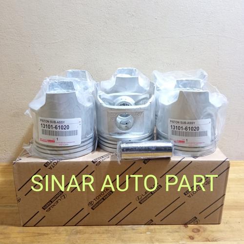 Jual PISTON ASSY SET PISTON SEHER TOYOTA HARDTOP 2F BENSIN STD-1.00 ...